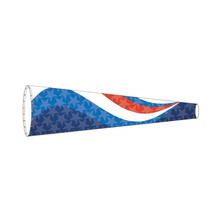 American and State Flag Windsocks - The Custom Windsock Co.