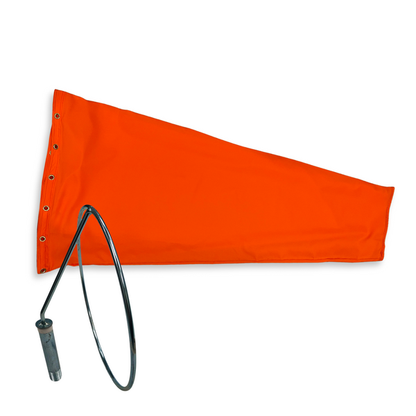 Orange Airport Windsock & Heavy Duty Frame Kit | FAA Compliant - The ...