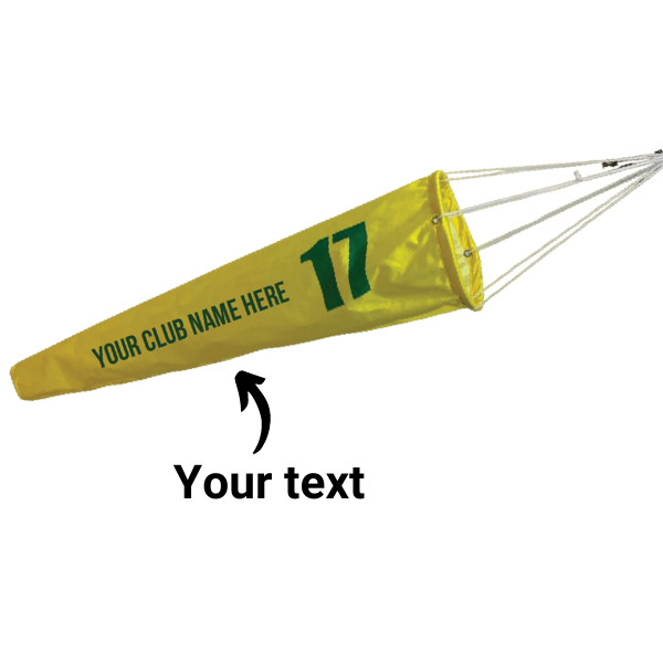 Personalized Golf Pin Flag Windsocks | The Custom Windsock Co.