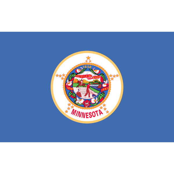 Buy State of Minnesota Flag Online | The Custom Windsock Company - The ...