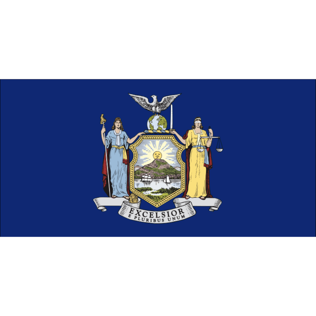 New York Flag Logo New York State Flag Hi Res Stock Photography And